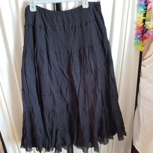 Cato | Skirts | Cato 416w Plus Size Maxi Black Skirt | Poshmark